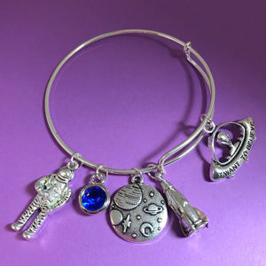 Handmade | Jewelry | I Want To Believe Space Alien Bangle Bracelet ...
